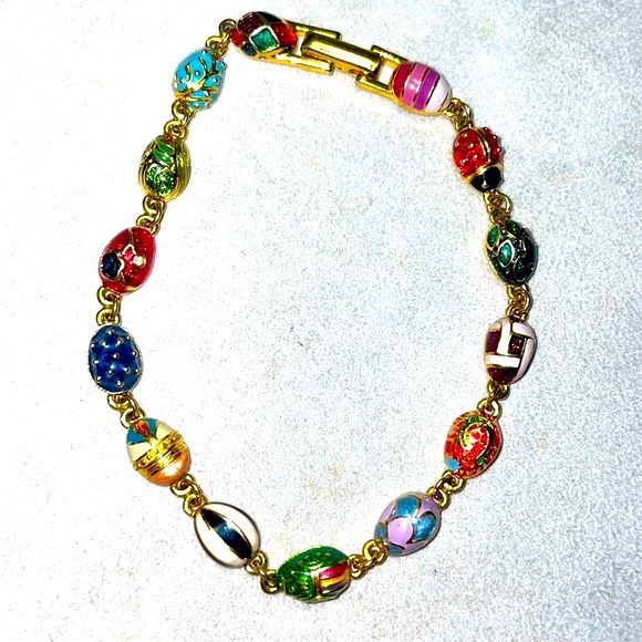 Joan Rivers | Jewelry | Vintage Joan Rivers Faberge Egg Ladybug ...